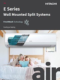 Manuals for Hitachi E-Series Reverse Cycle | Installation & Technical ...