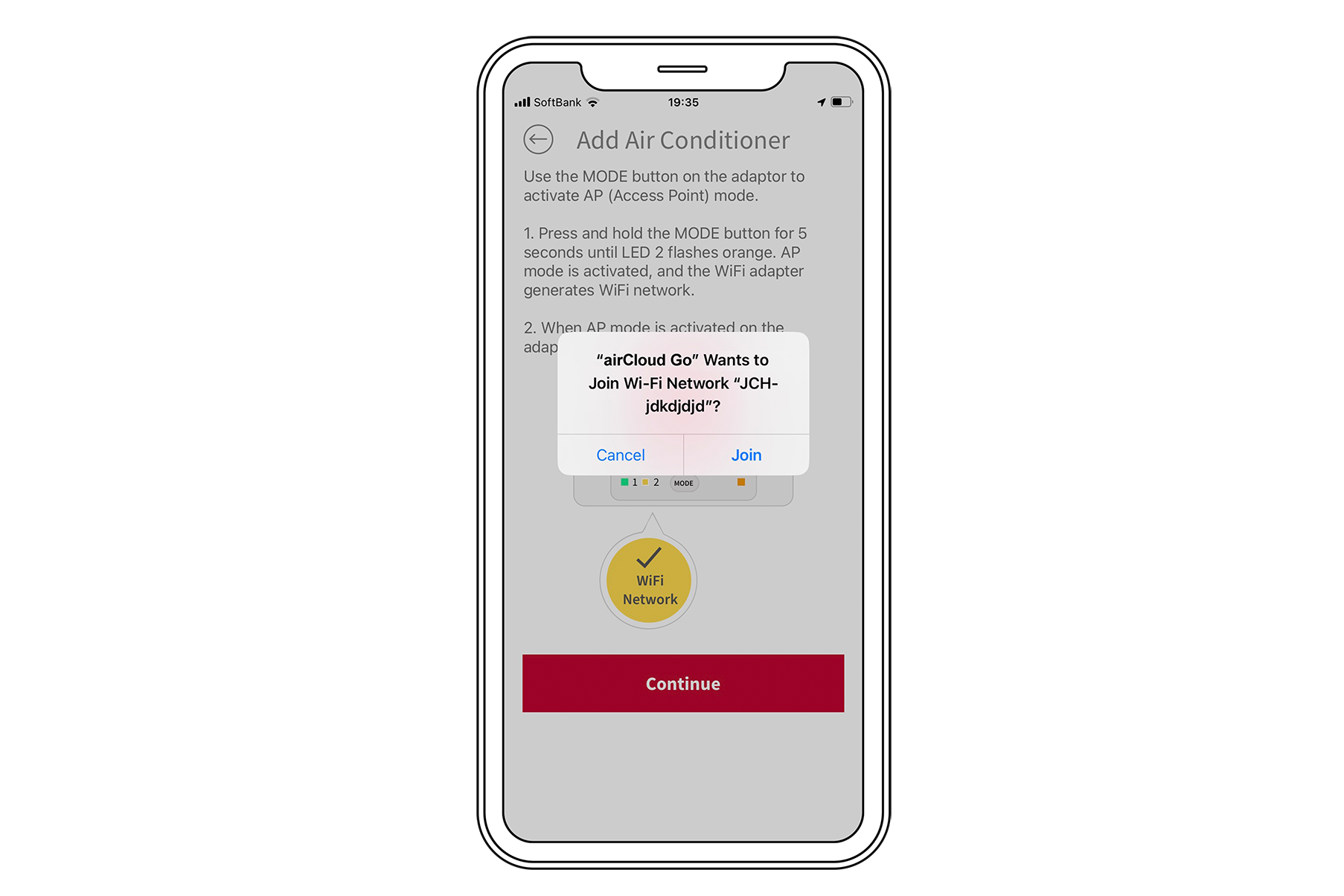 AC wifi controller app airCloud Go | Hitachi Australia