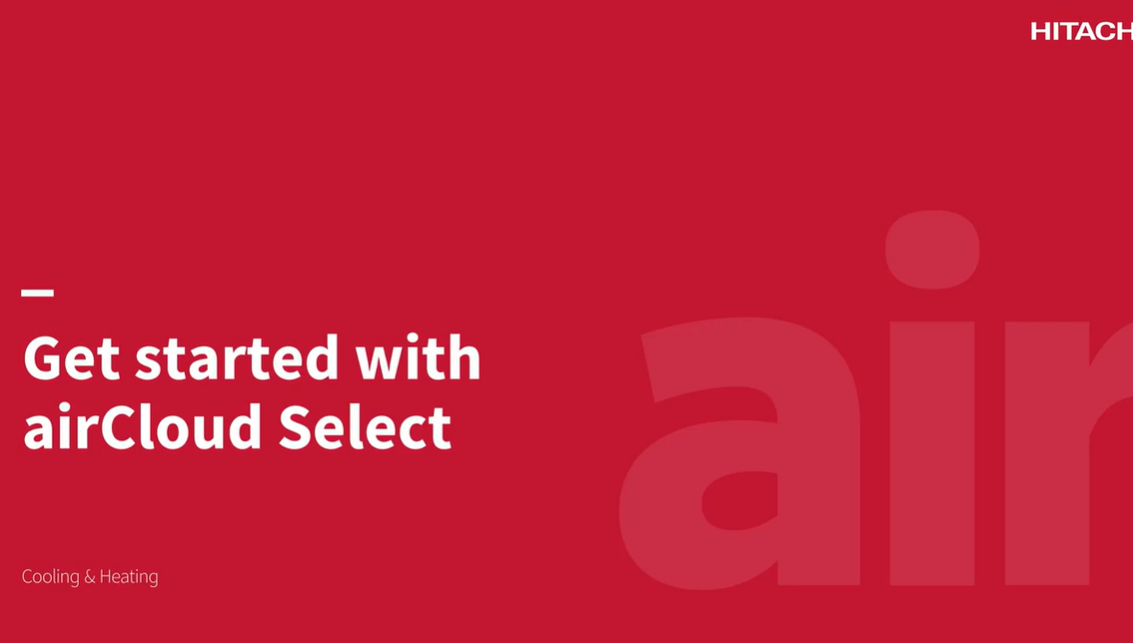 airCloud Select | Hitachi Australia
