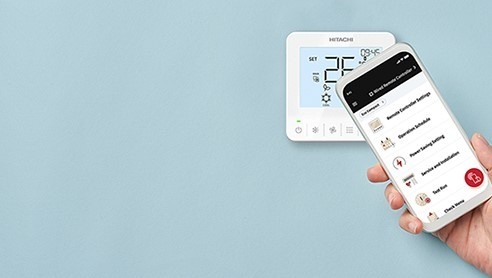 Room controllers for commercial AC | Hitachi Australia