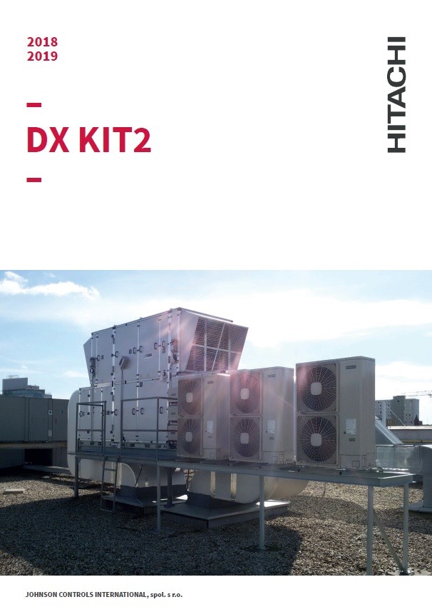 Manuály k produktům Hitachi DX kit | Instalační & technické katalogy