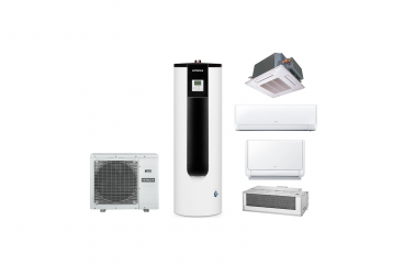 Multi + Yutampo, das erste Multi-Splitsystem für Heizung, Klimaanlage ...