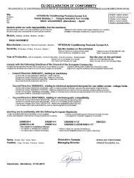 Manuales de Yutaki S Hitachi | Catálogos técnicos y de instalación