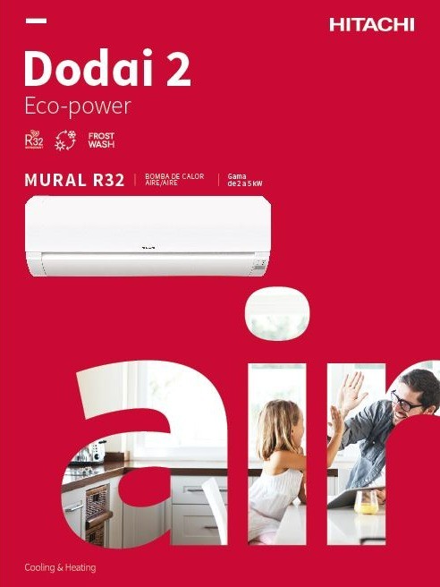 Manuales de Multisplit Dodai 2 Hitachi | Catálogos técnicos y de instalación