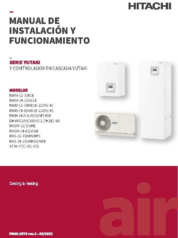 Aerotermia | Manuales de Instalación y Catálogos técnicos