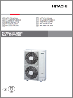 Manuales de VRF Mini Hitachi | Catálogos técnicos y de instalación