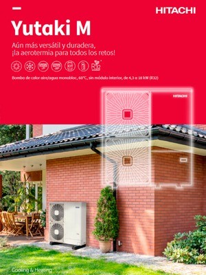 Manuales de Yutaki M Hitachi | Catálogos técnicos y de instalación