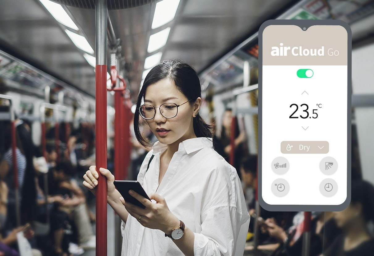 Aircloud Go Lanzamiento de la aplicación | Enfriamiento y calefacción de Hitachi | hitachiaircon.com