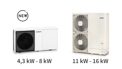 Aerotermia compacta | Hitachi España
