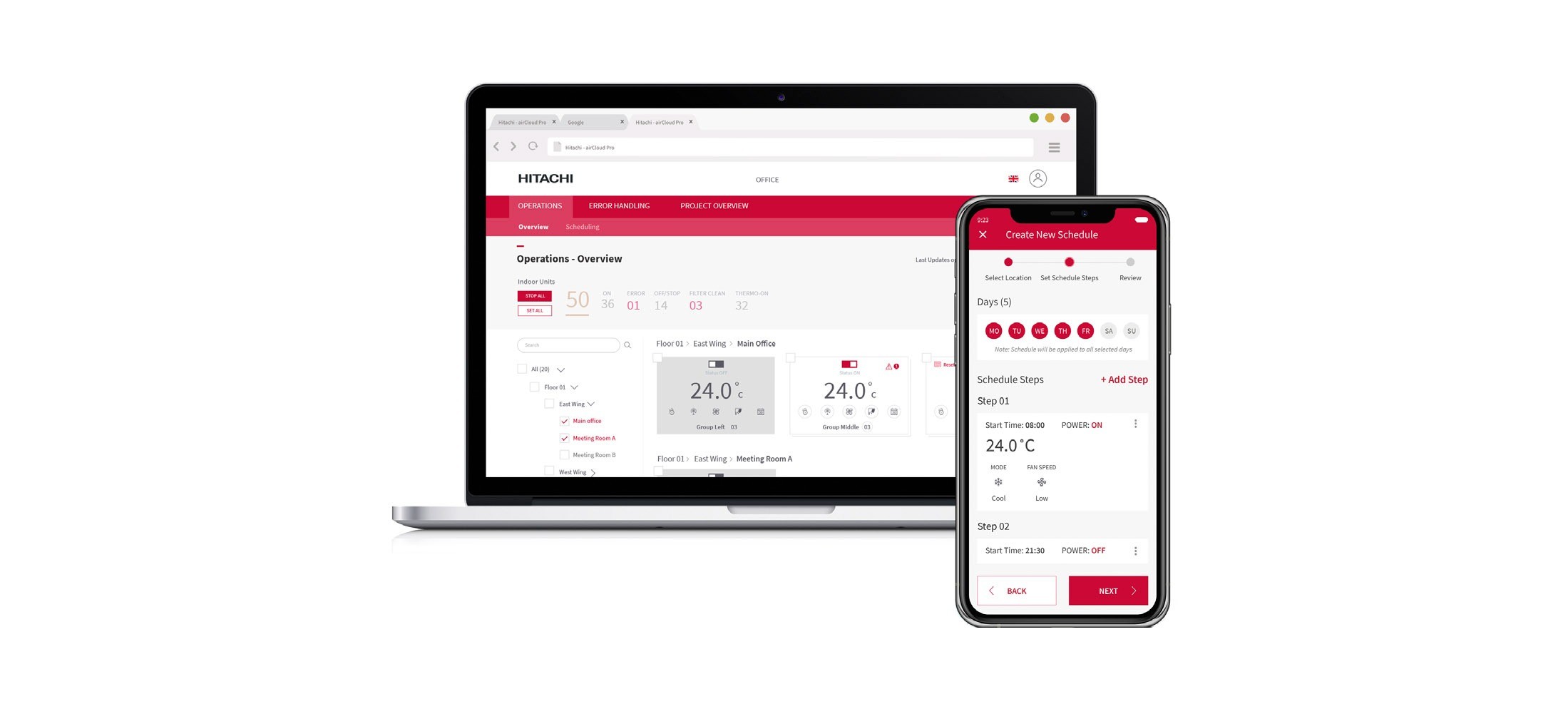 airCloud Pro | Hitachi AC Hong Kong
