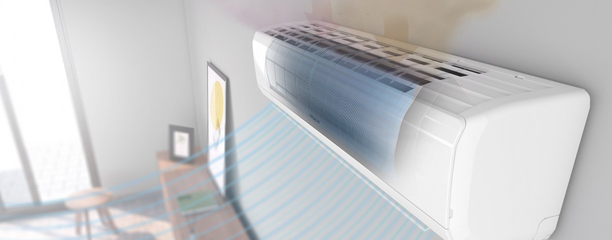 FrostWash™ Self-Cleaning Air Conditioner | Hitachi Cooling & Heating