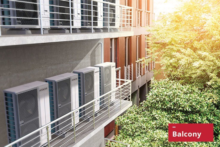 Slim Modular Air Conditioning VRF | Hitachi India