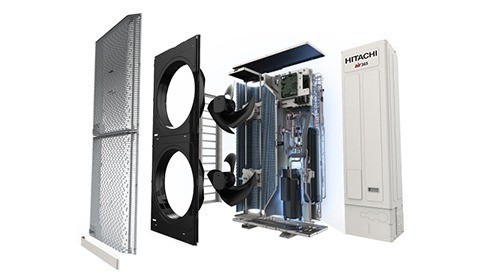 Slim Modular Air Conditioning VRF | Hitachi India