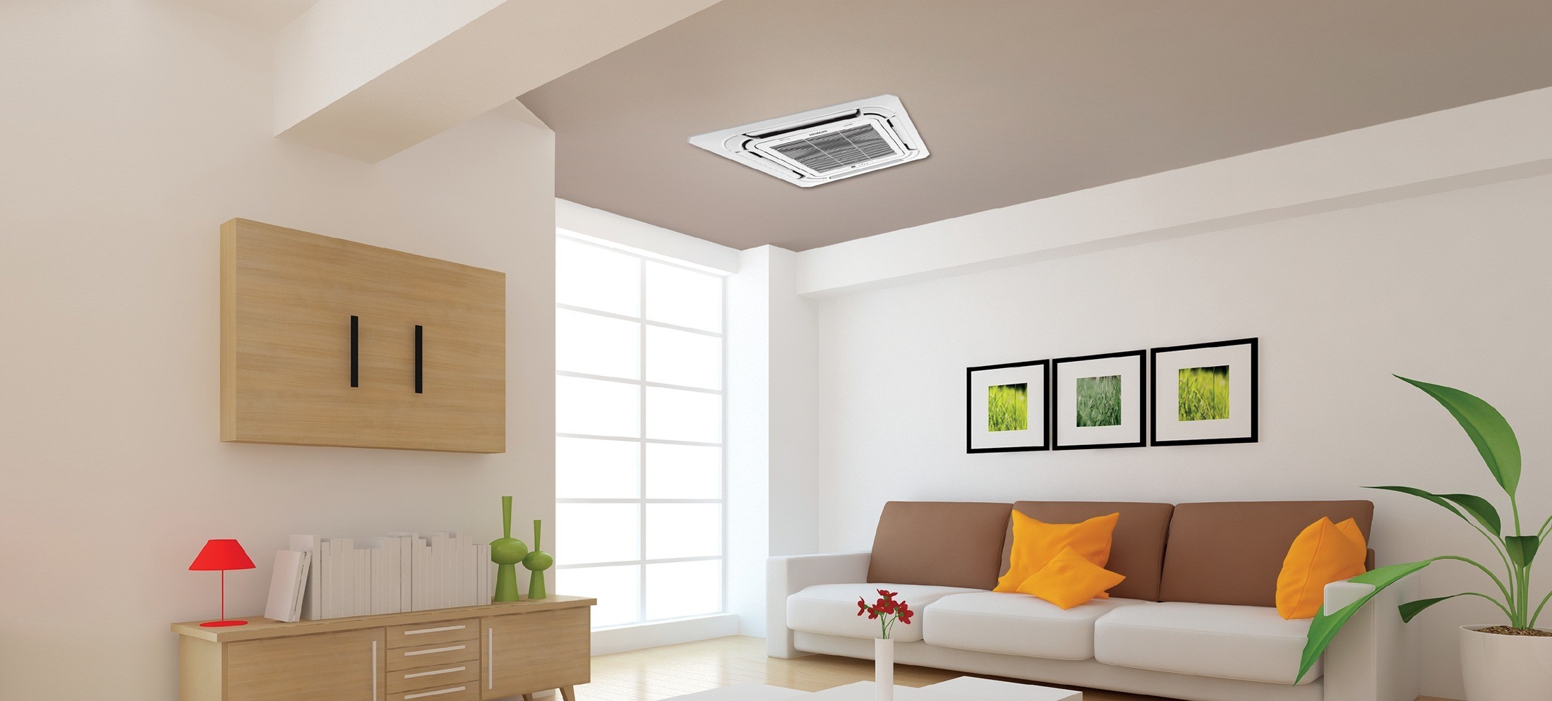 Fixed Speed Series | Cassette Air Conditioners | Hitachi India