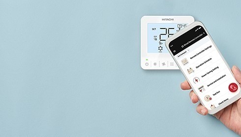 Room controllers for commercial AC | Hitachi Cooling & Heating