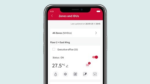 Controllo del condizionatore tramite cloud | Hitachi Cooling & Heating ...