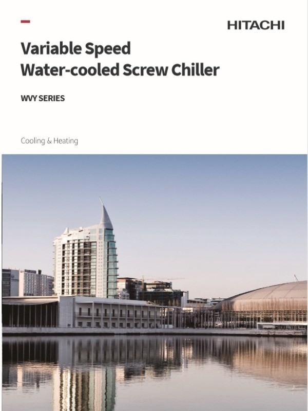 Manuals for Hitachi Water Cooled | Installation & Technical Catalogs