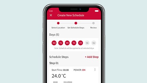 airCloud Pro: app y solución web | Hitachi Climatización