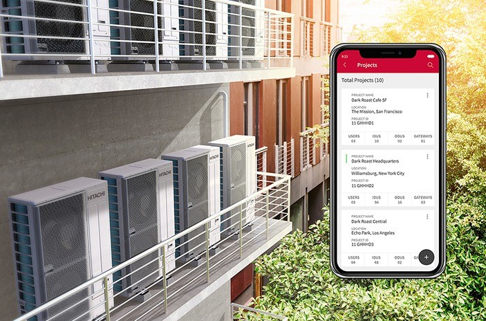 airCloud Pro: app y solución web | Hitachi Climatización
