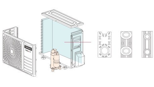 Primairy Inverter R410a