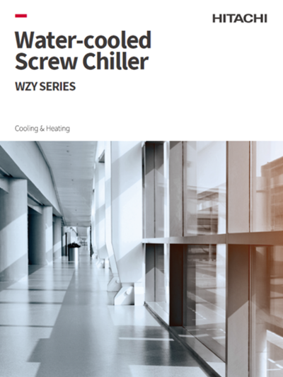 Manuals for Hitachi Water Cooled Screw Chiller | Installation ...