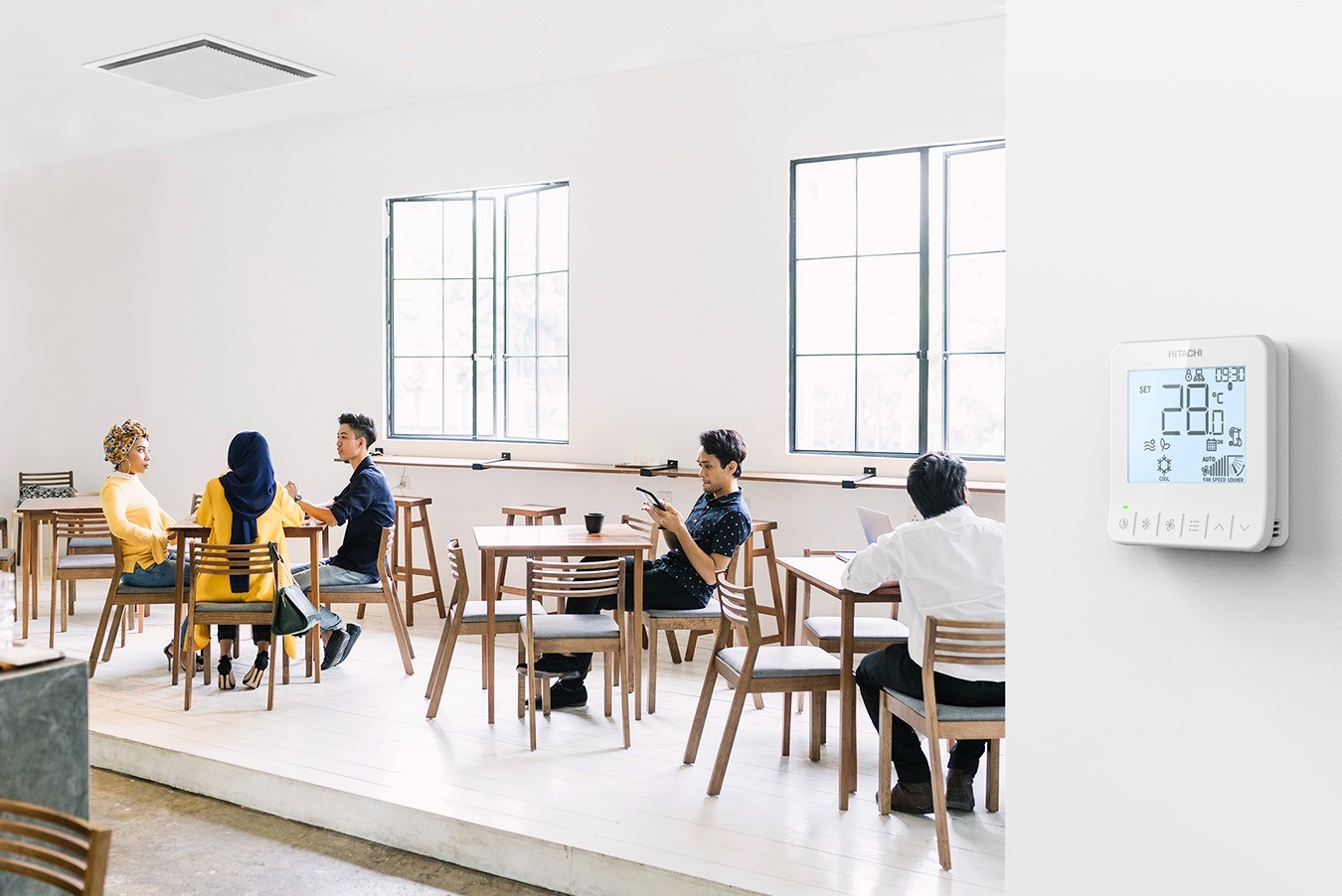 HVAC app for professionals airCloud Tap | Hitachi Malaysia