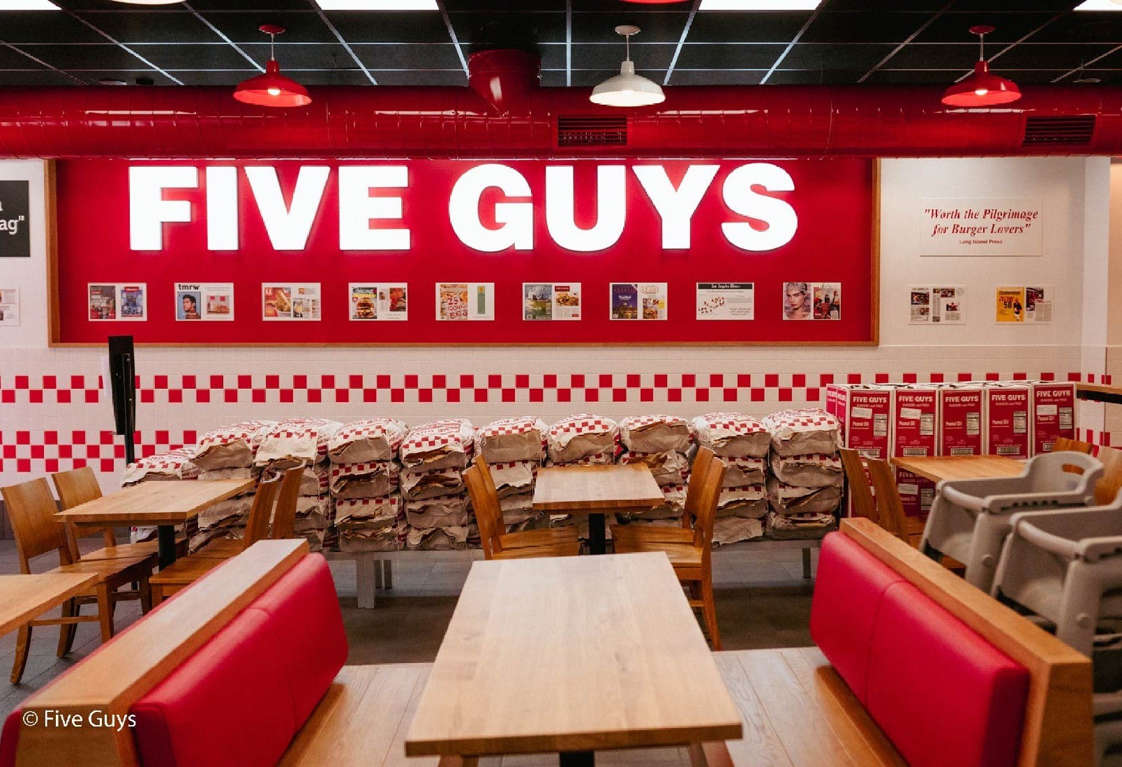 Five Guys | Hitachi VRF project in Melbourne, Australia