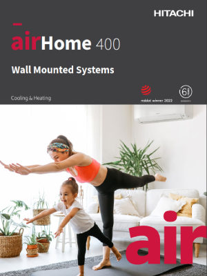 Manuals for Hitachi airHome 400 | Installation & Technical Catalogs