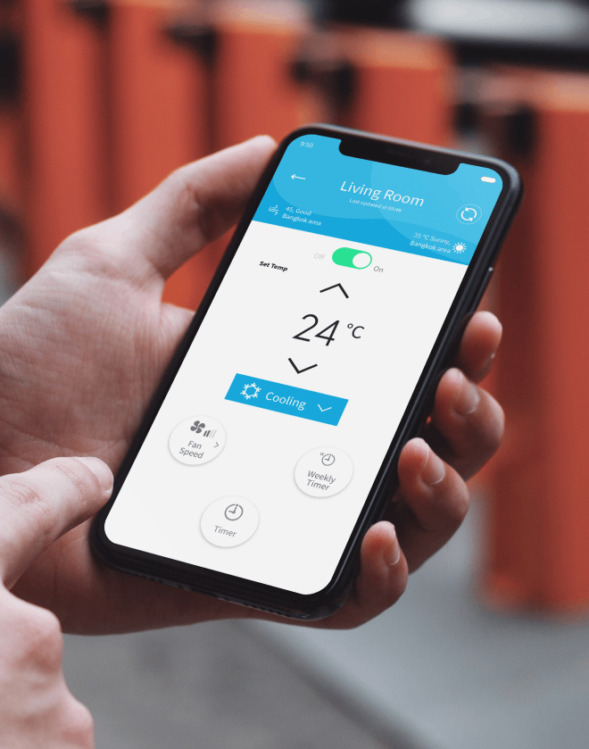 Heat Pump Air Conditioner Controller Types | Hitachi Cooling & Heating | hitachiaircon.com