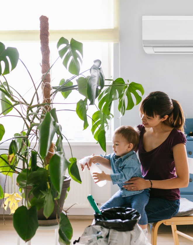 How to Control the AC Temperature at Home | hitachiaircon.com