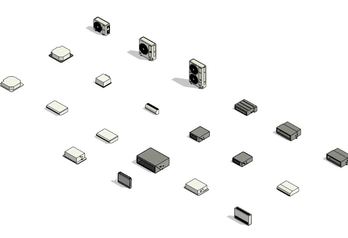 BIM Objects — The Best Modeling Tool for Heat Pumps | hitachiaircon.com