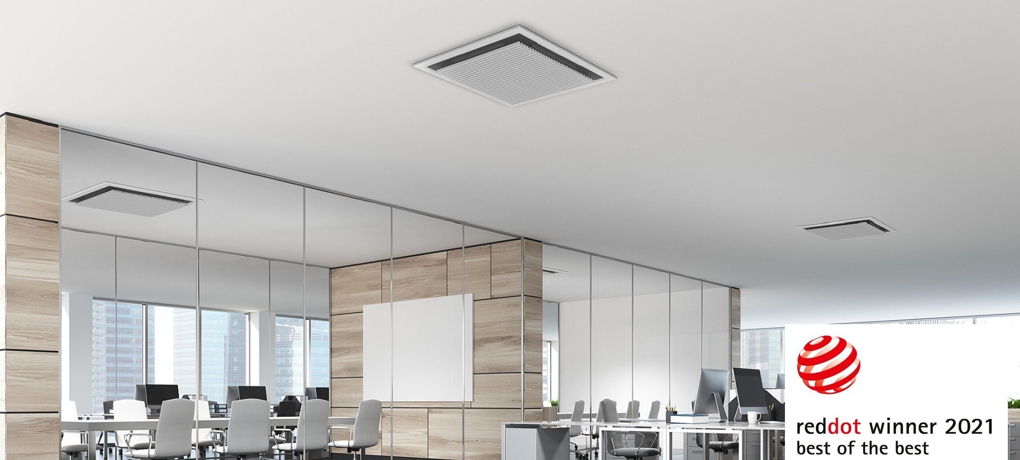 Silent-Iconic 4-Way Cassette Unit Design Panel