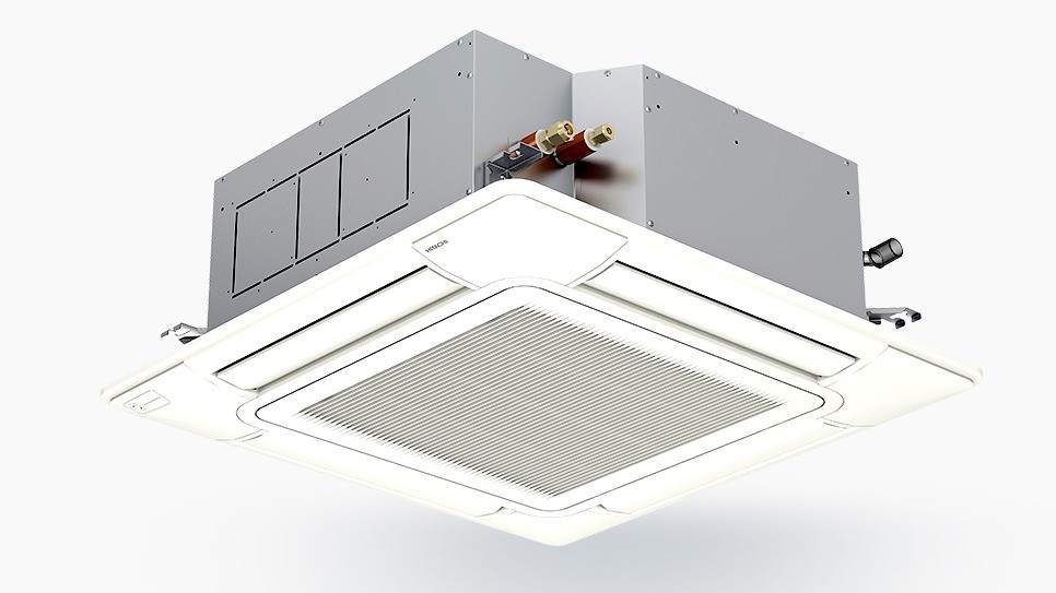 Ceiling Cassette Air Conditioners | Resources | Hitachi Cooling & Heating NZ