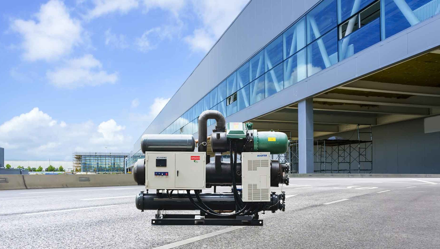 Inverter Flooded Type Water-Cooled Chiller | Hitachi Air Conditioning