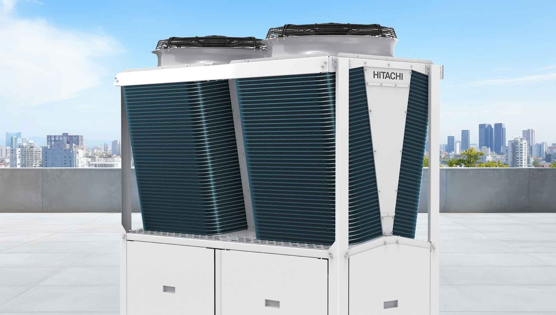 Modular Air-Cooled Inverter Scroll Chiller | Hitachi Air Conditioning