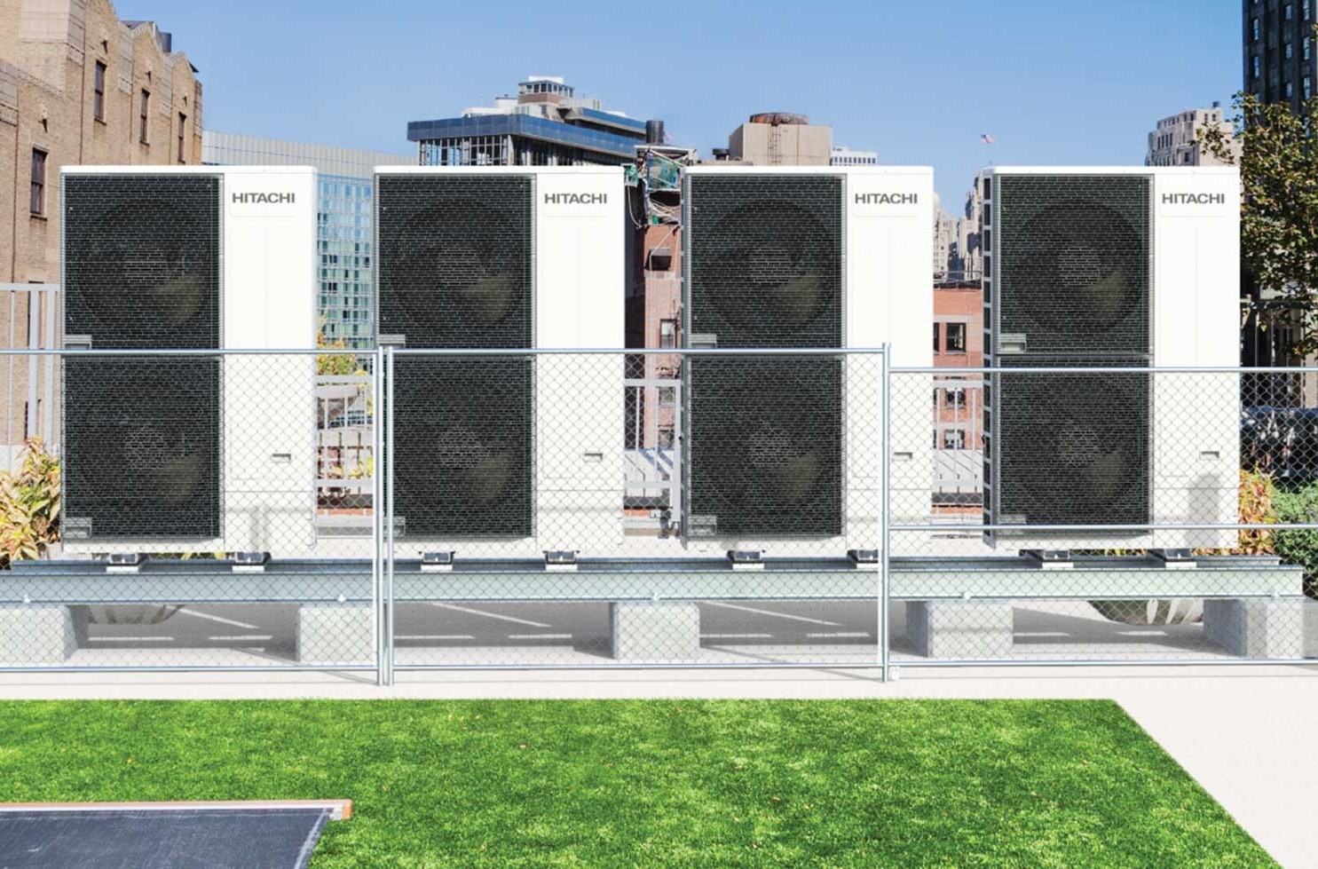 SideSmart VRF AC System | Hitachi Air Conditioning