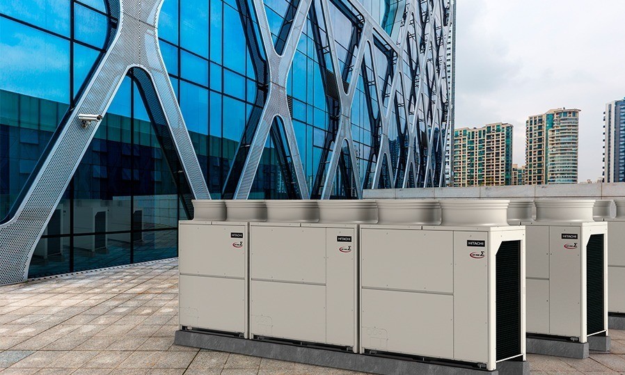 VRF Top Discharge system | Hitachi Air Conditioning