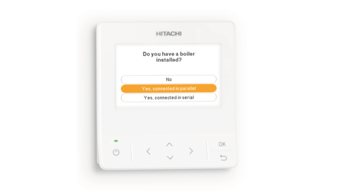 Sterownik LCD PC-ARFH2E dla pomp ciepła Yutaki | Hitachi Polska