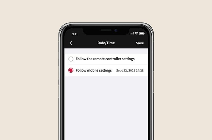App AVAC para profissionais airCloud Tap | Hitachi Portugal