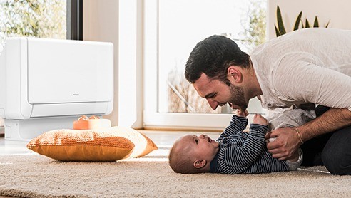 Ar condicionado consola de chão | Hitachi Portugal