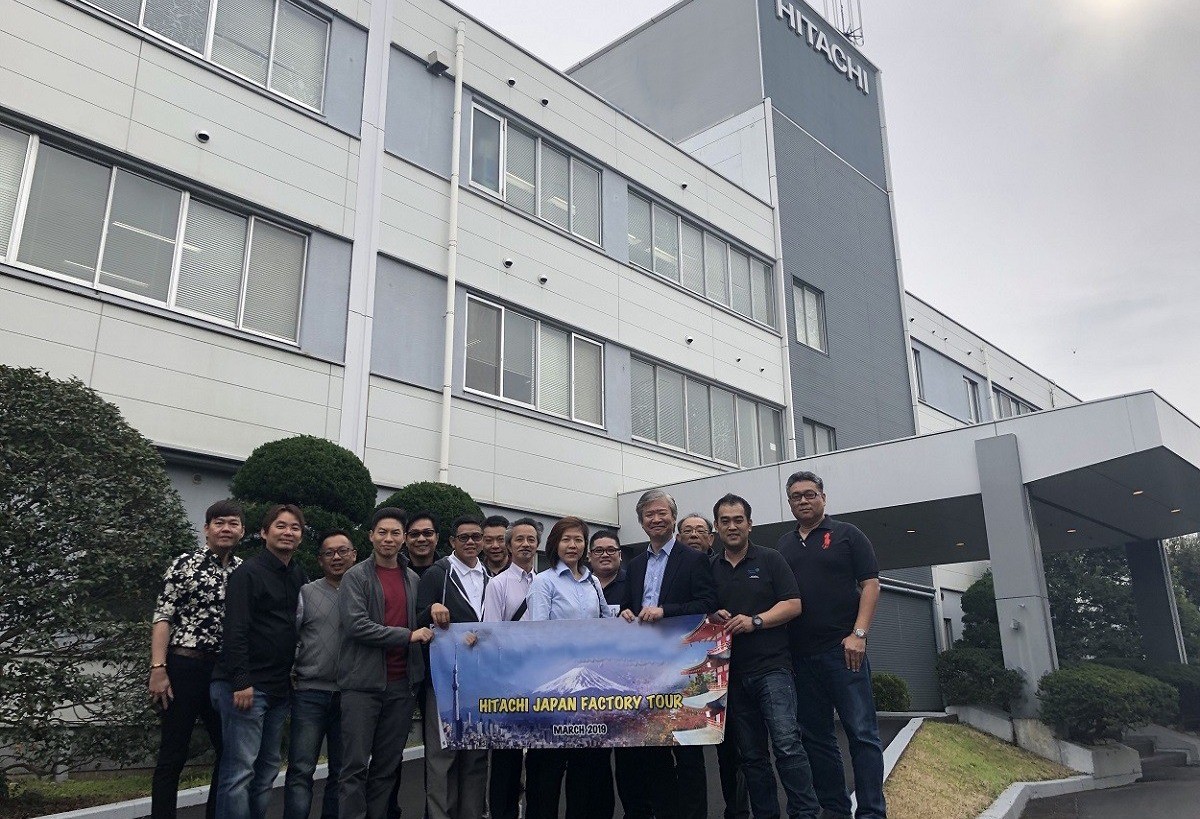 Hitachi VRF factory visit (Japan) | hitachiaircon.com