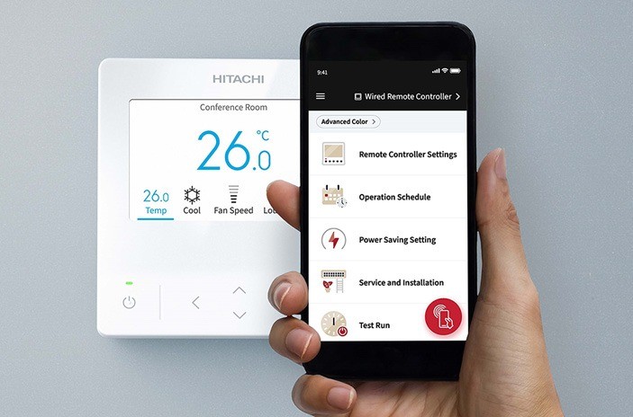 HVAC app for professionals airCloud Tap | Hitachi Singapore
