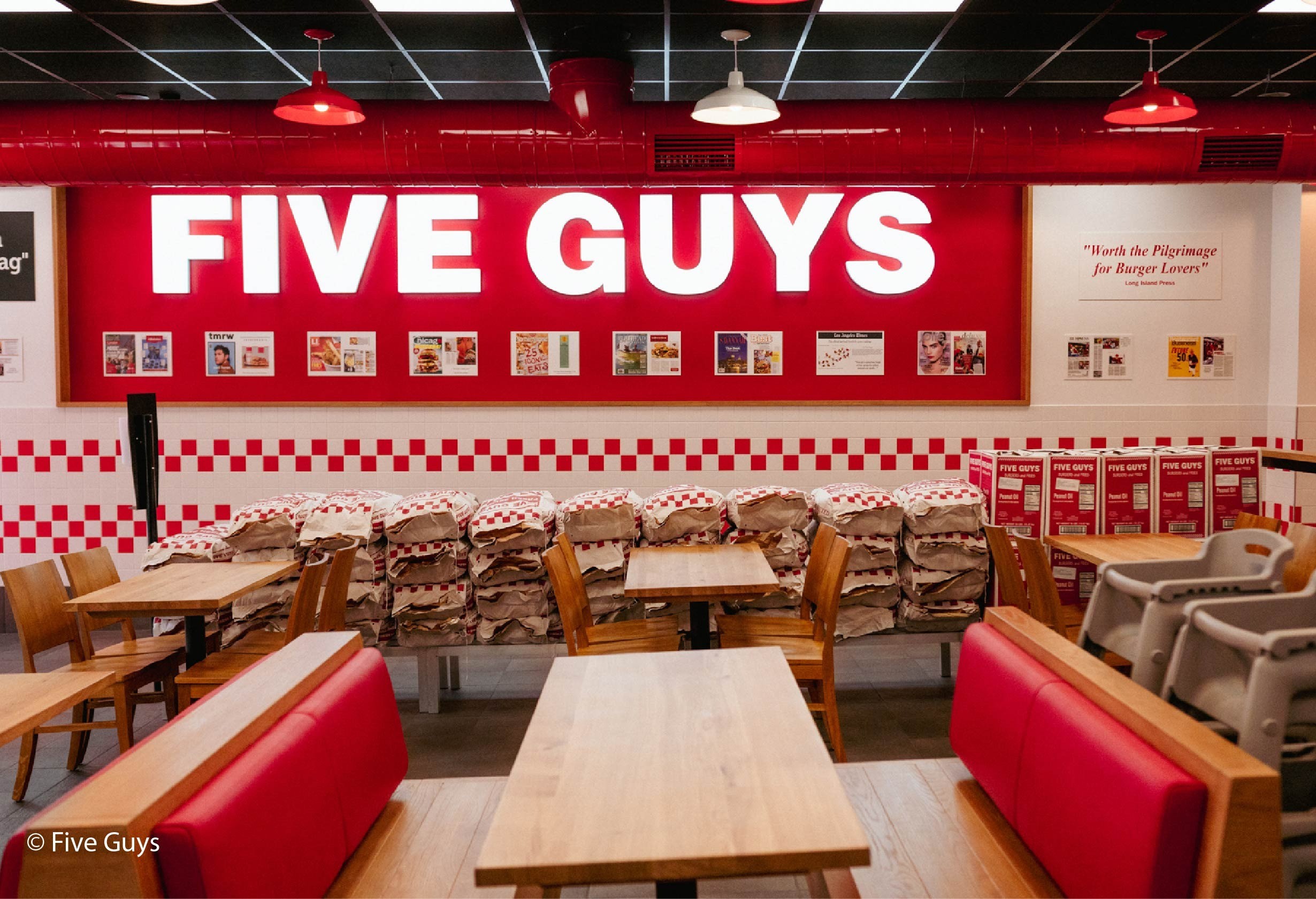 Five Guys | Hitachi VRF project in Melbourne, Australia