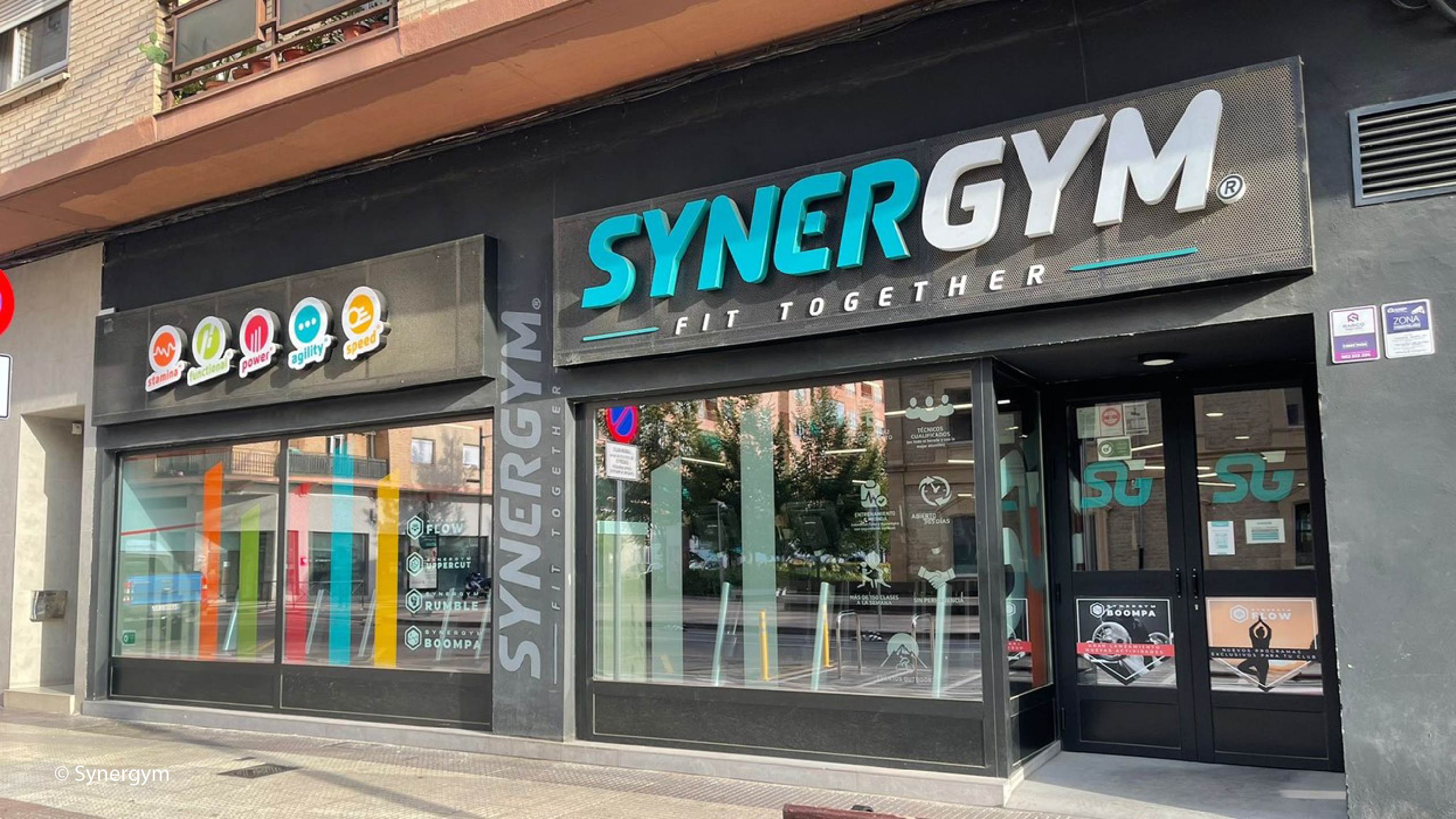 Synergym fitness center | Hitachi VRF project in Logroño, Spain