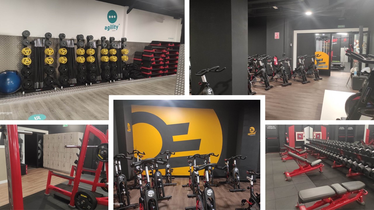 Synergym fitness center | Hitachi VRF project in Logroño, Spain