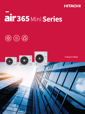 Manuals for Hitachi Side Flow VRF Set Free Mini | Installation & Technical Catalogs