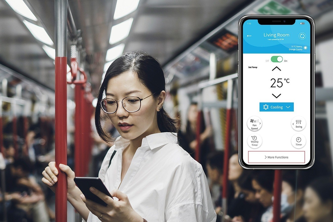 Air Conditioning Apps & Controllers for Home | Hitachi Thailand