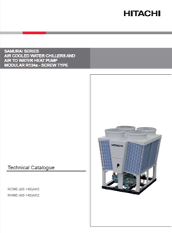 Manuals for Hitachi Samurai Screw | Installation & Technical Catalogs