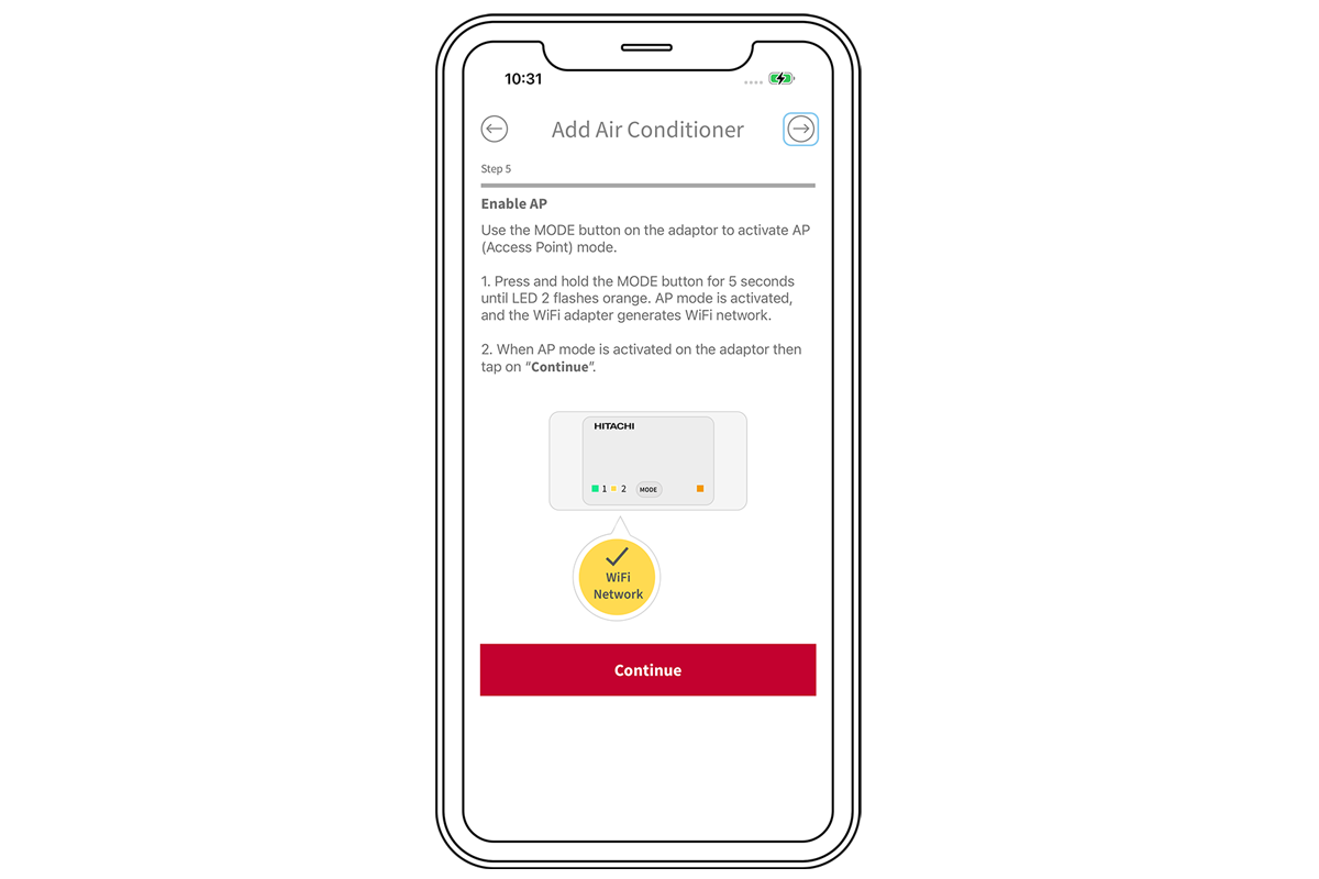 airCloud Go: AC Wi-Fi control app | Hitachi Air Conditioning