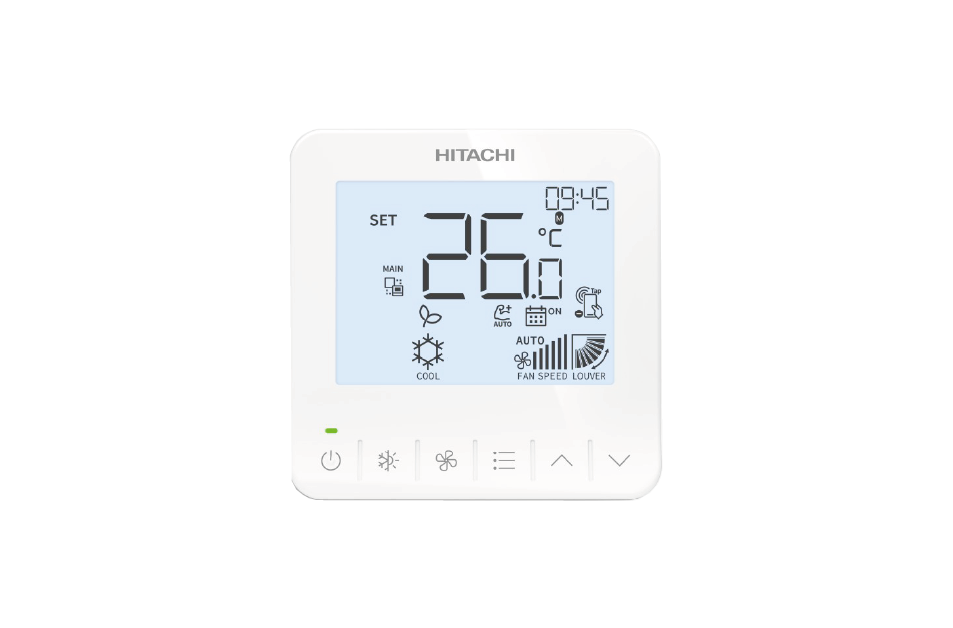 Simplified remote controller (PC-ARC-E)| Hitachi UK